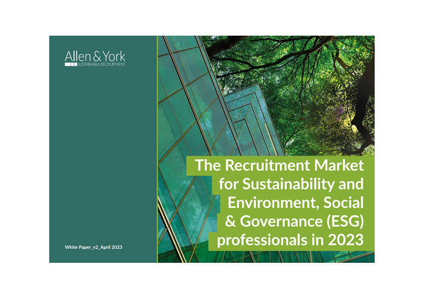 Sustainability & ESG White Paper 2023 · Allen & York